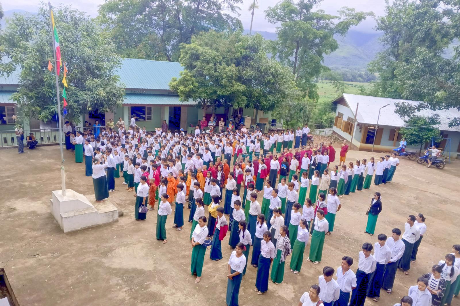 မိုင်းယုမြို့၌ ၂၀၂၄ ၂၀၂၅ ပညာသင်နှစ်၏ အခြေခံပညာကျောင်းများတွင် စတင်ဖွင့